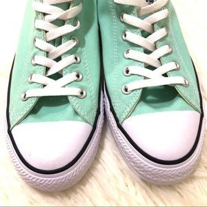 Converse | Shoes | Converse Mint Green Unisex Sneakers | Poshmark